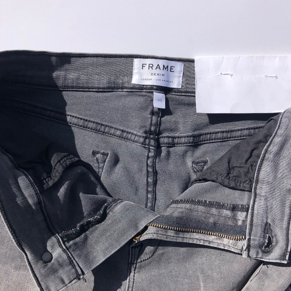 Frame Denim | Jeans | Frame Stretch Grey Jean | Poshmark